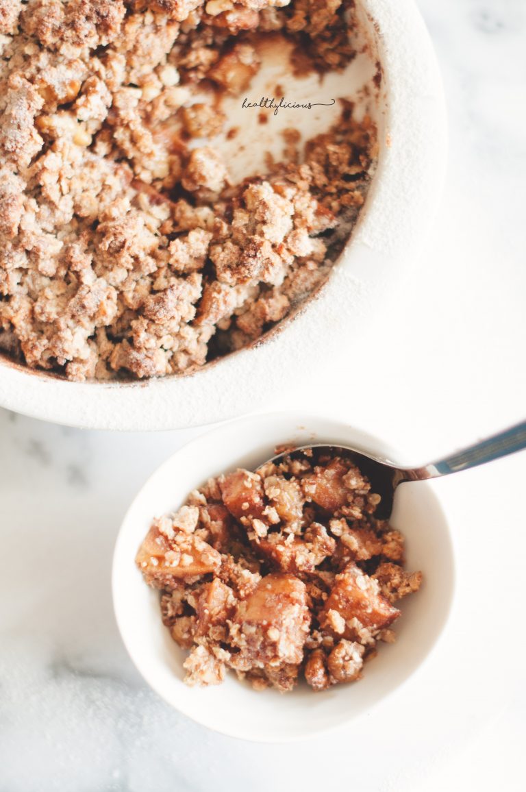 Ябълков крисп - Healthylicious