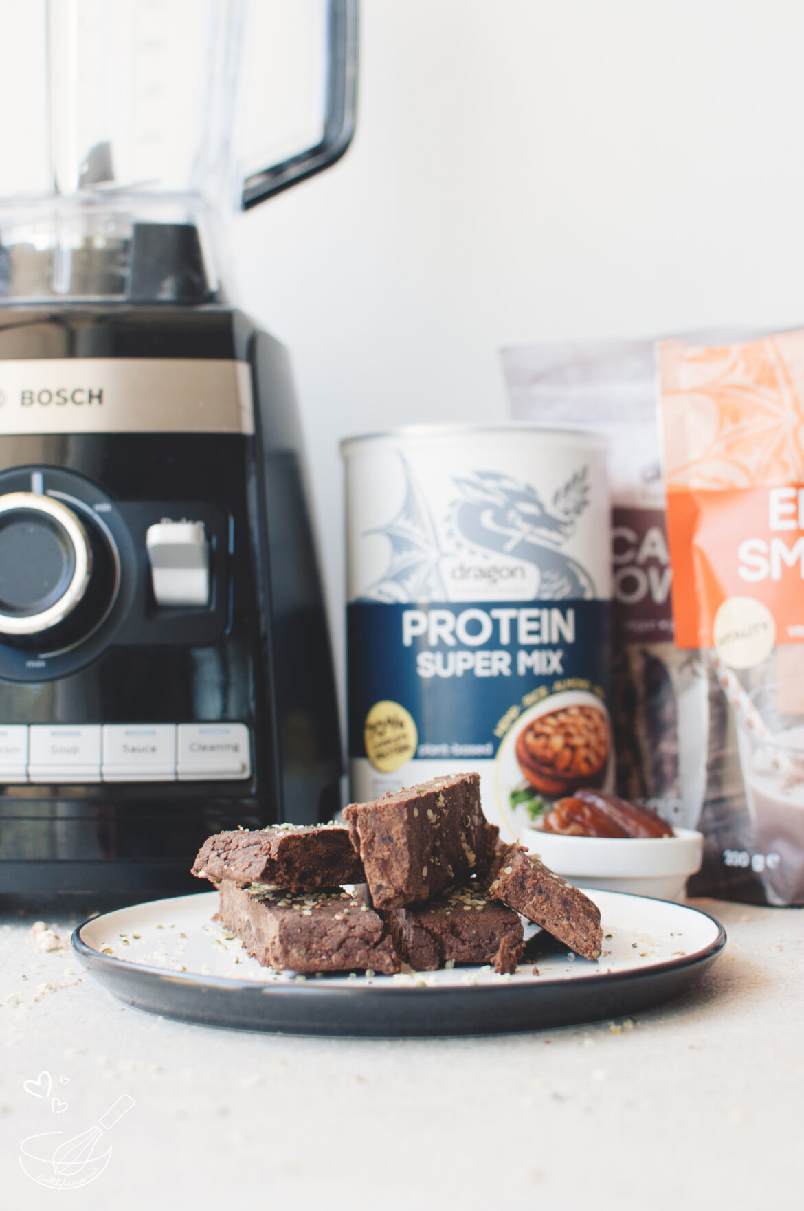 Протеинови шоколадови барчета - Healthylicious